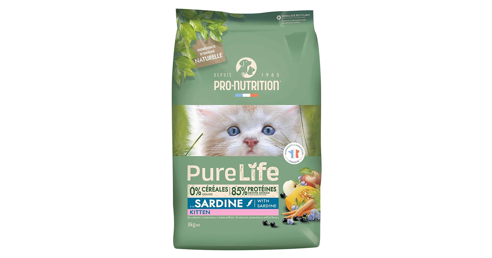 Pro-Nutrition PureLife Cat Kitten 8kg - PureLife Cat